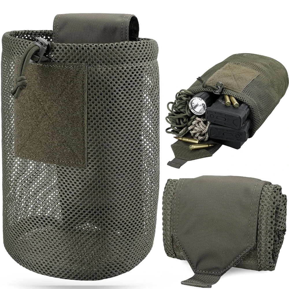 Tactical-Molle-Dump-Pouch-Outdoor-Roll-Up-Drawstring-Magazine-Utility ...