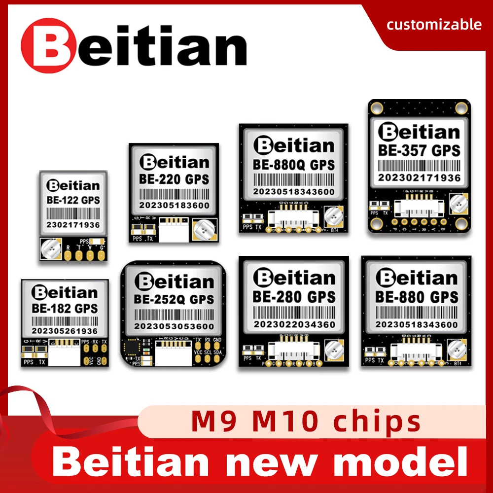 Beitian-UBX-M10050-GNSS-GPS-module-with-antenna-Fixed-Wing-FPV-RC-drone ...