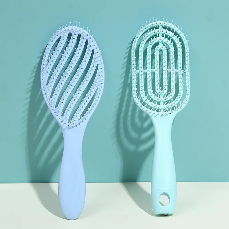 Hollow-Hair-Comb-Rib-Brush-Home-Massage-Comb-Soft-Needle-Combs-Women ...