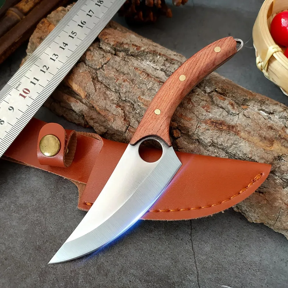 Sharp-stainless-steel-meat-cutter-Fishing-knife-camping-knife-Knife ...