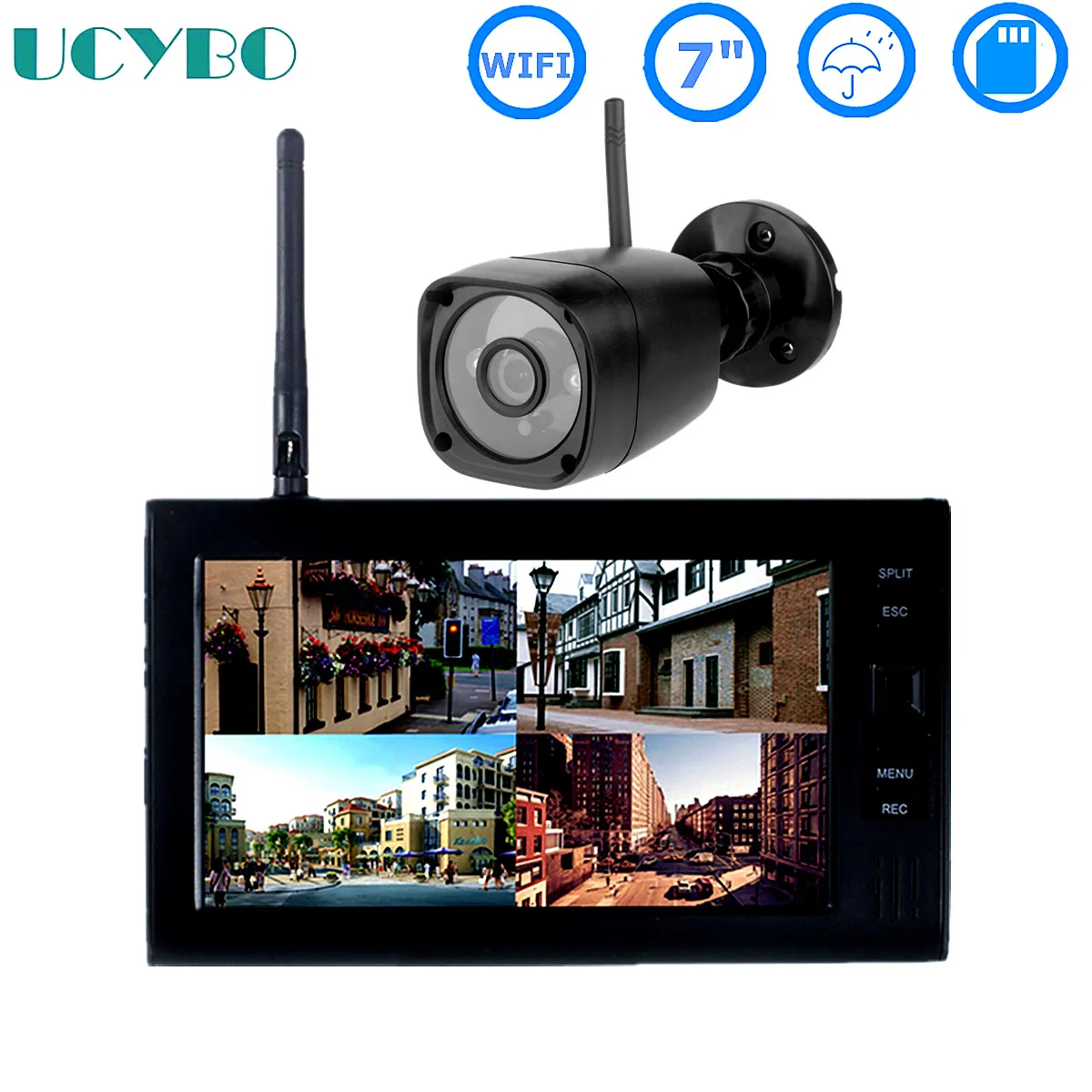 7-2-4G-LCD-wireless-security-cameras-system-outdoor-baby-monitor-camera ...