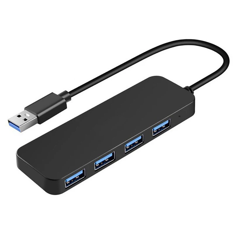 HUB USB 3,0 de 4 puertos, divisor de alta velocidad de 5Gbps, adaptador OTG para PC, accesorios ...