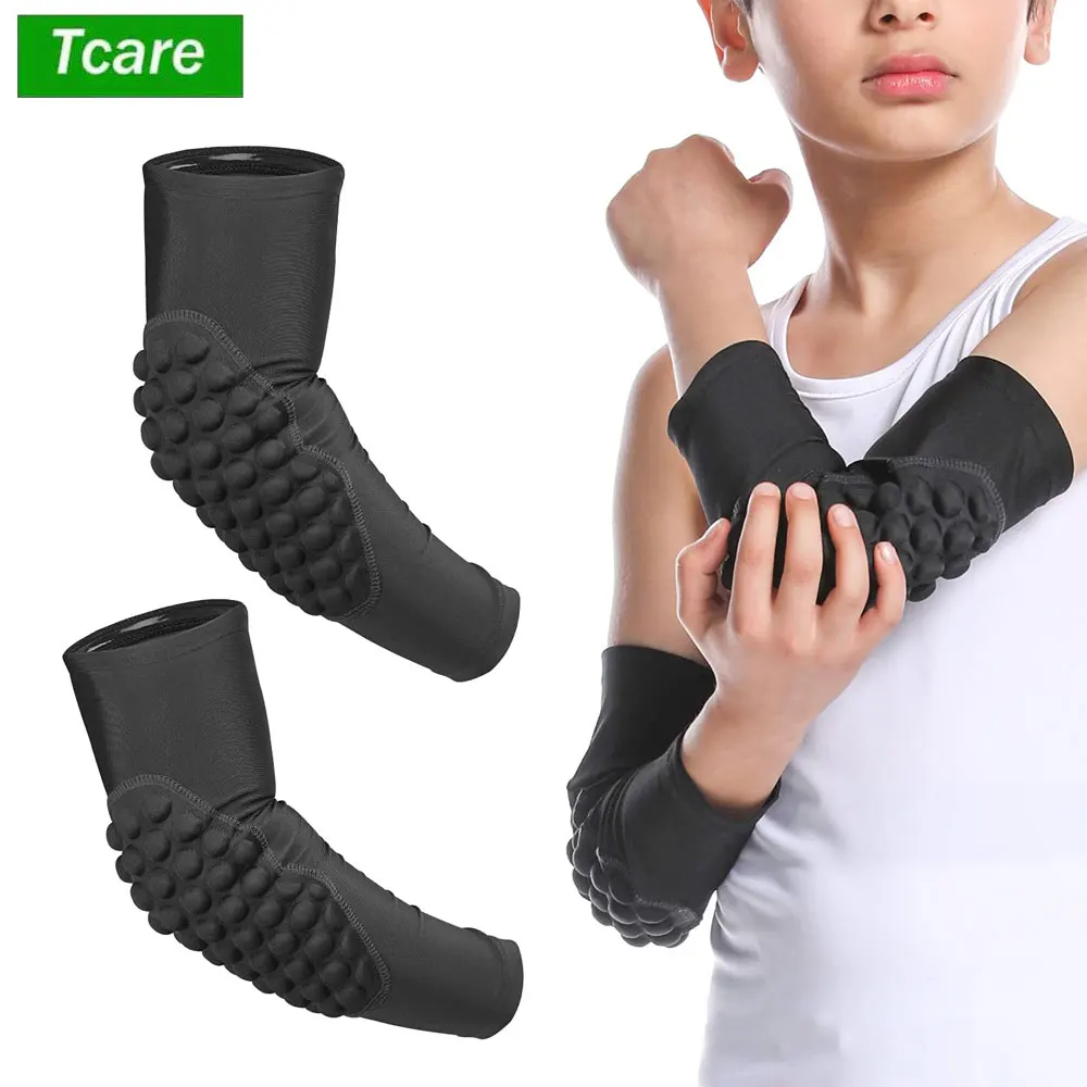 Sports-Children-Elbow-Support-Compression-Arm-Protective-Elbow-Guards ...