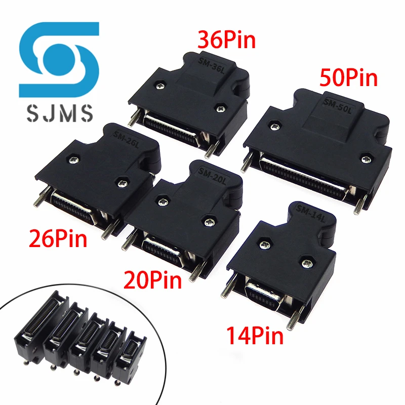 SCSI Connector HPCN Slot Type SM-14 20 26 36 50 Pin Male Plug for ...