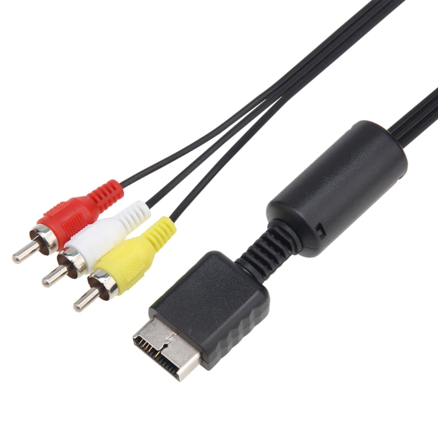 Cabo De Convers o Av Ps2 ps3 500 Pe as 1 8m 6ft Cobre Dur vel cabo-de-convers-o-av-ps2-ps3-500-pe-as-1-8m-6ft-cobre-dur-vel