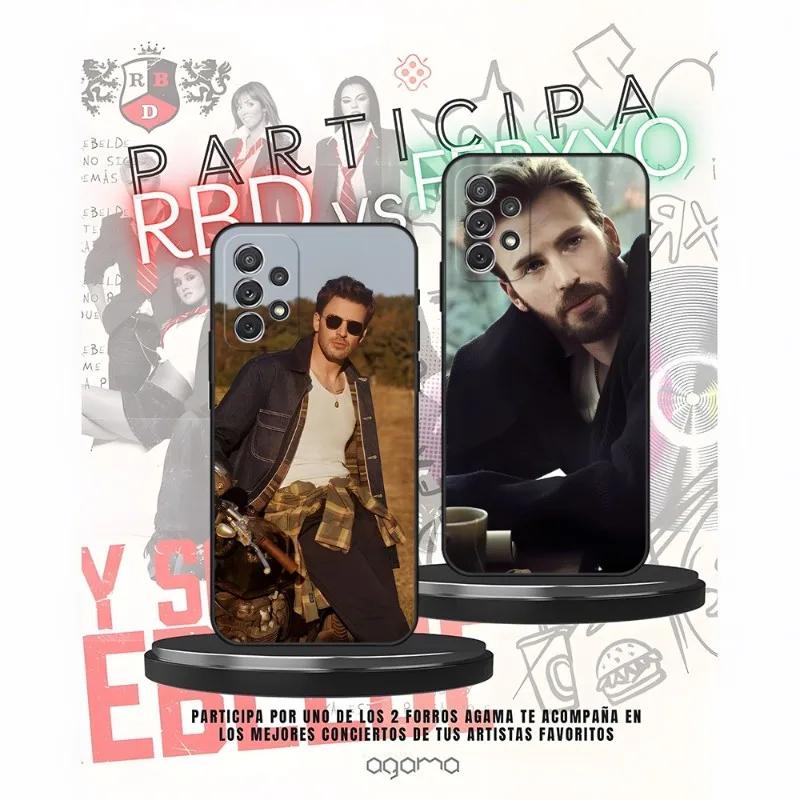 Actor-Chris-Evans-Phone-Case-For-Samsung-Galaxy-S30-S23-S20-S22-S10-S21 ...