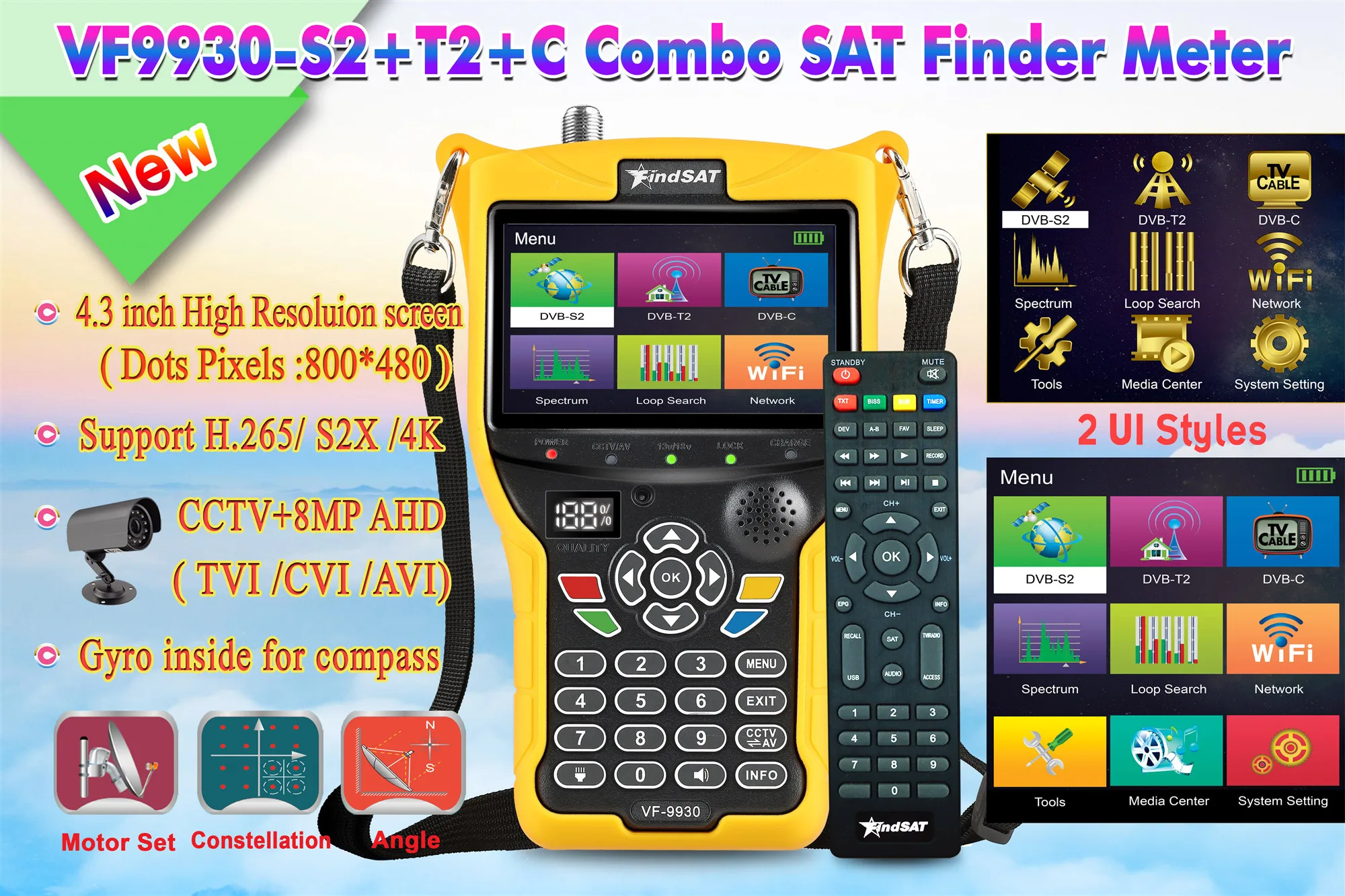 Satellite Finder Tv Receiver | Satellite Finder Receiver Hd | Satfinder ...