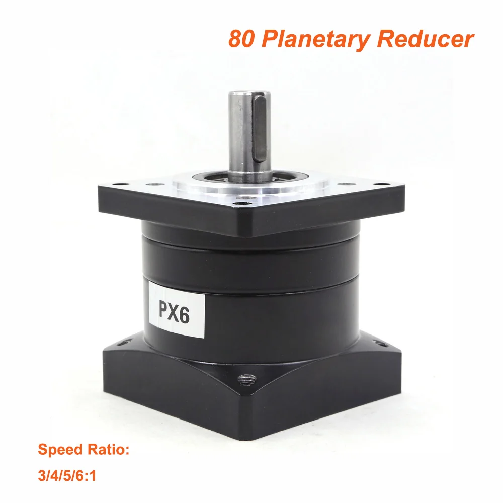 3:1 4:1 5:1 6:1 80mm Planetary Reducer 30n.m For 80mm Servo Motor Or Dc ...