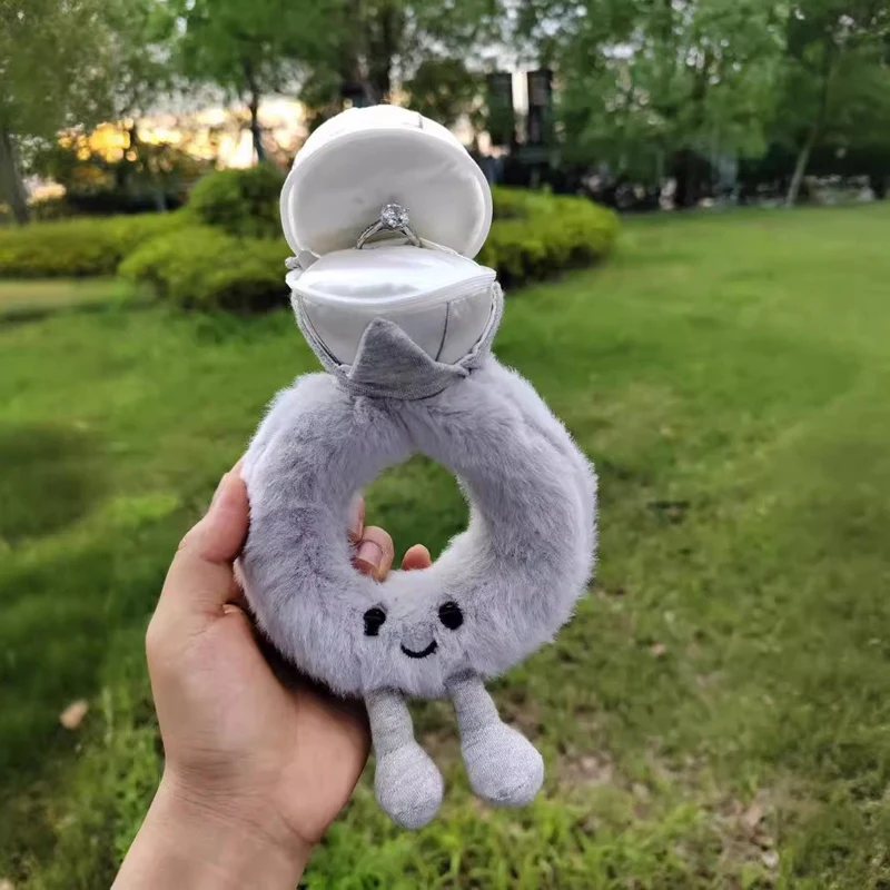 18CM-Funny-Proposal-Ring-Stuffed-Ring-Shape-Plush-Toys-Cute-Diamond ...