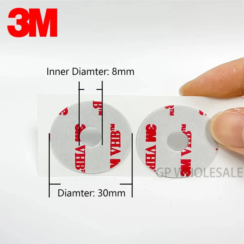 36pcs-lot-Round-30mm-3M-VHB-4941-Strong-Adhesive-Double-Sided-Sticky ...