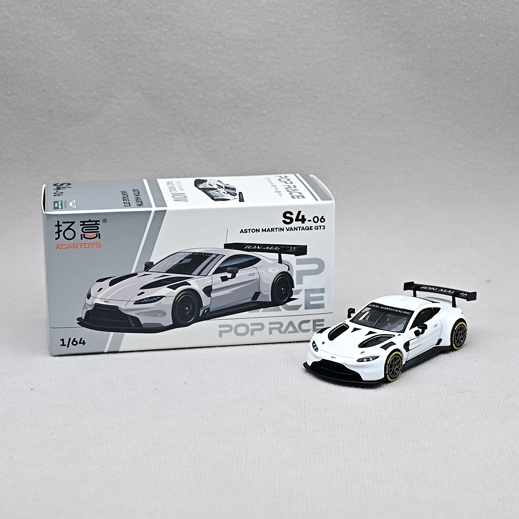 POP-RACE-1-64-S4-06-VANTAGE-GT3-White-Simulation-Die-cast-Alloy-Aar ...