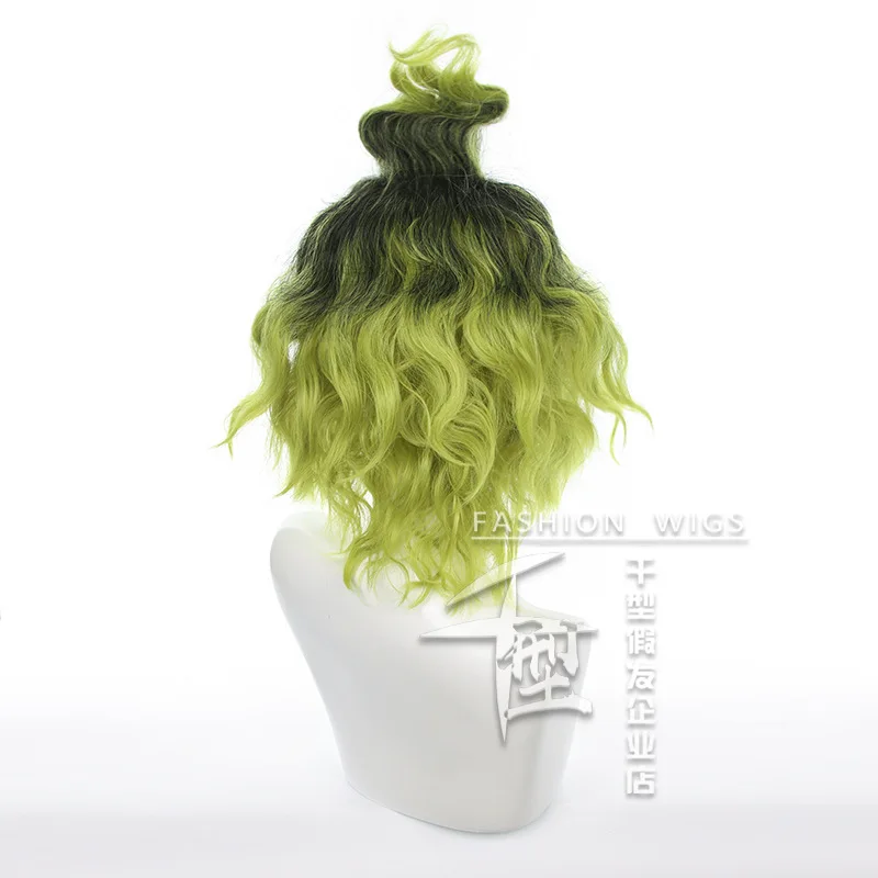 Yellow And Green Hair