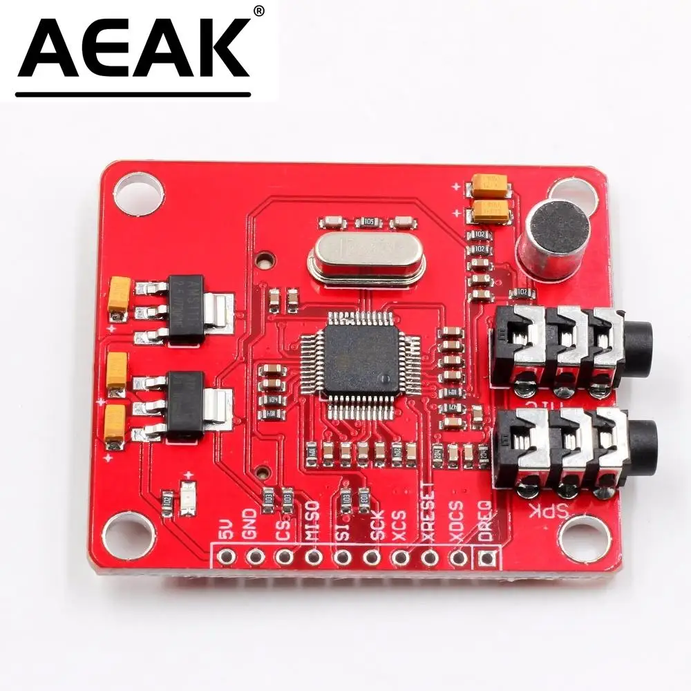 Aeak Vs1053 Vs1053b Módulo Mp3 Para Arduino Uno Breakout Placa Com Slot ...