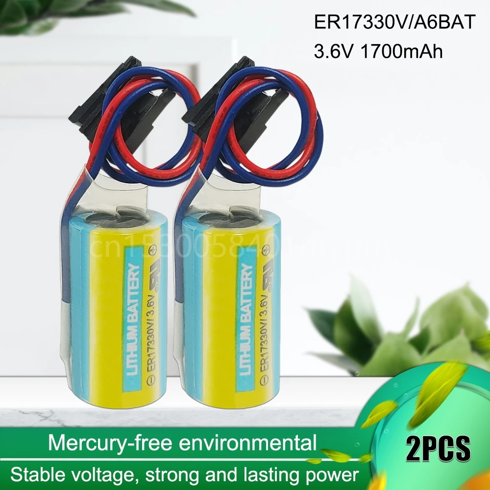 2PCS-Original-NEW-A6BAT-ER17330-ER17330V-3-6V-1700mah-Li-ion-Batterie ...