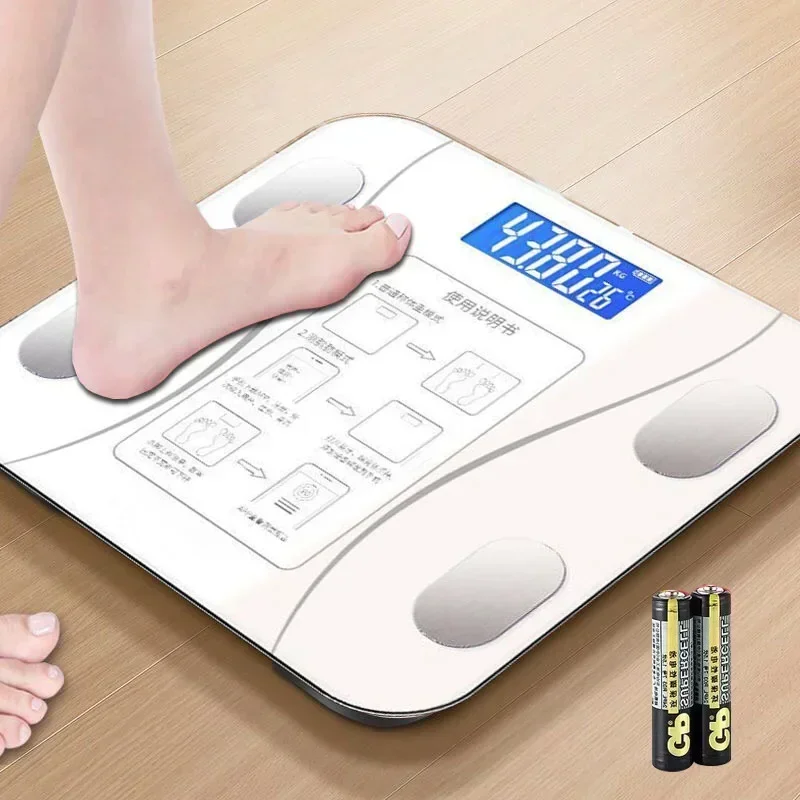 Healthy-Smart-Height-Body-Fat-Scale-Electronic-Scale-Bluetooth-Weighing ...