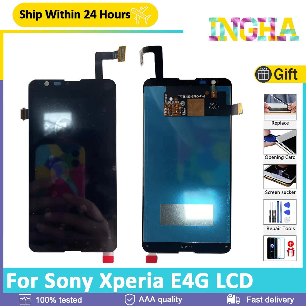 Original-Display-For-Sony-Xperia-E4G-LCD-frame-Touch-Screen-Digitizer-Assembly-Replacement-For ...