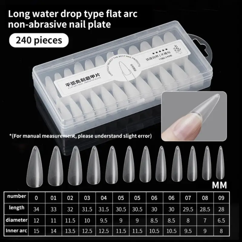 504pcs-Extension-False-Nails-Coffin-Gel-Nails-High-Soft-System-Full ...
