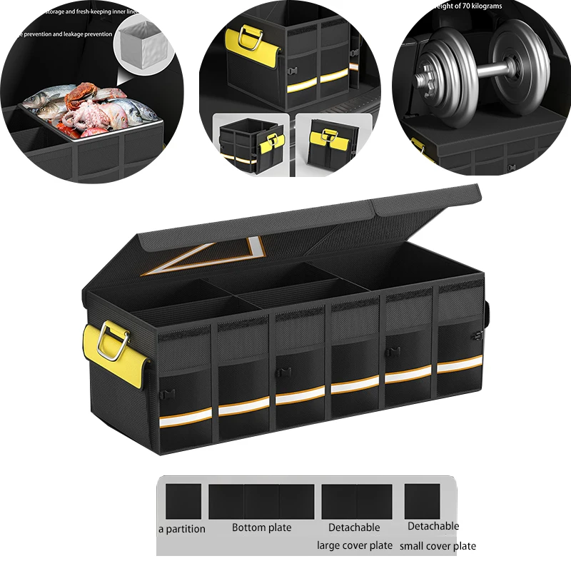 108L-Car-Trunk-Organizer-Box-Waterproof-Oxford-Cloth-Large-Capacity ...