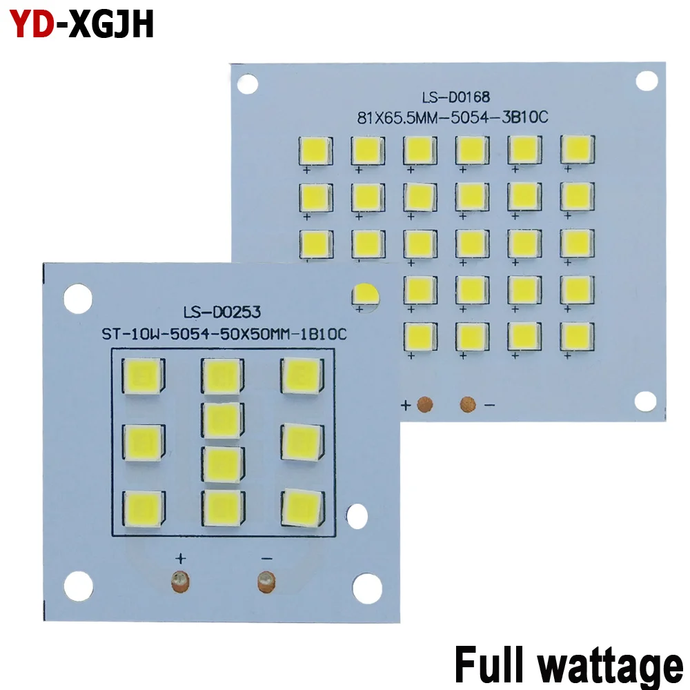 2pcs 100% Full power new production SMD 5054 Led PCB board 10W 20W 30W ...