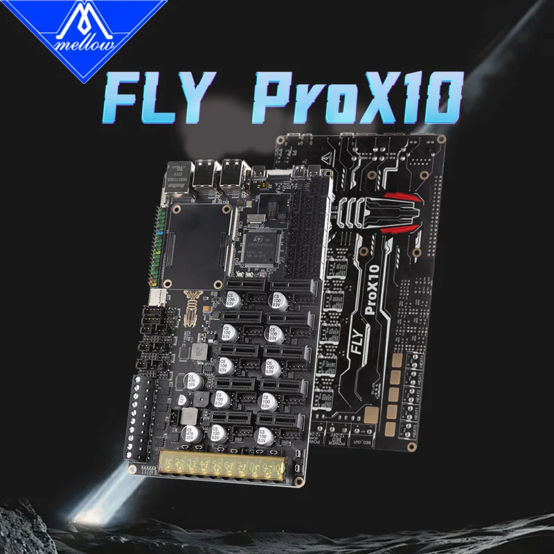 Mellow-High-speed-Fly-ProX10-V1-0-Board-HV-10-Axis-32Bit-550MHz-For-3D ...