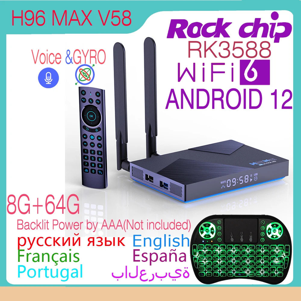 Quad-Core-Rockchip-RK3588-Android-12-0-Wifi6-0-4GB-8GB-32GB-64GB-1000M ...