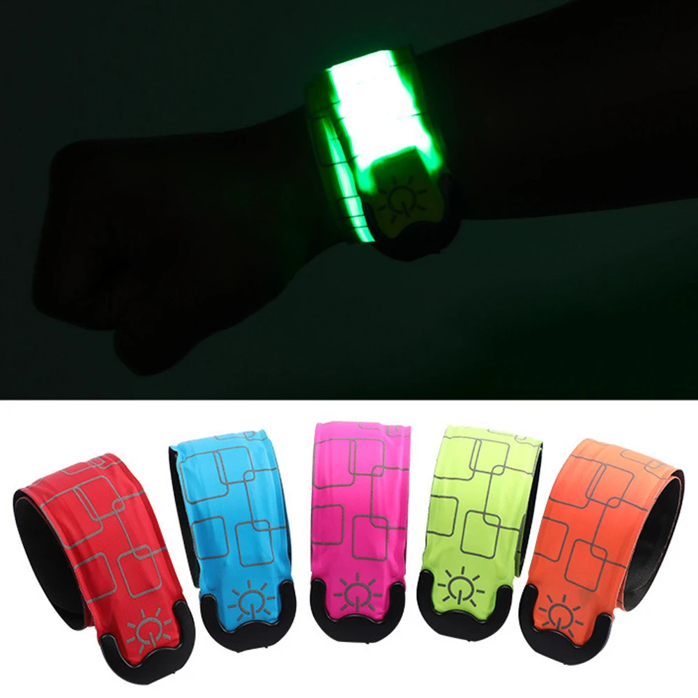 LED-Wrist-Band-High-Brightness-Decorative-Rechargeable-LED-Slap-Glowing ...