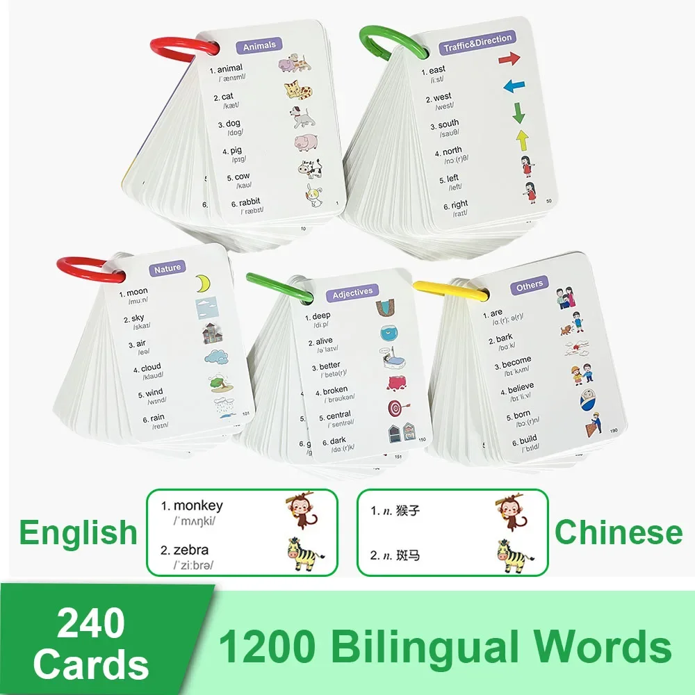 1200-English-Words-Learning-Cards-English-and-Chinese-Bilingual ...