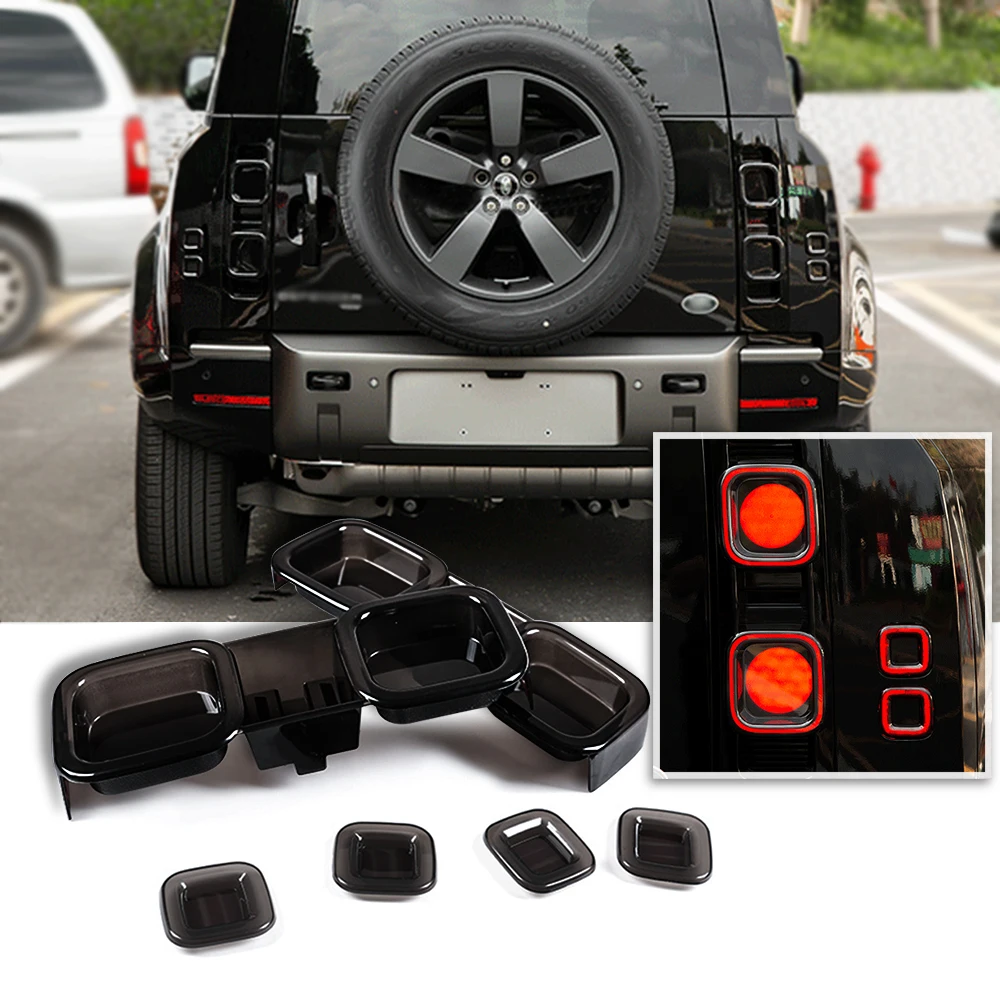 4x4 Offroad Tail Lamp Light Cover Fit For 2020 Land Rover Defender 90 ...