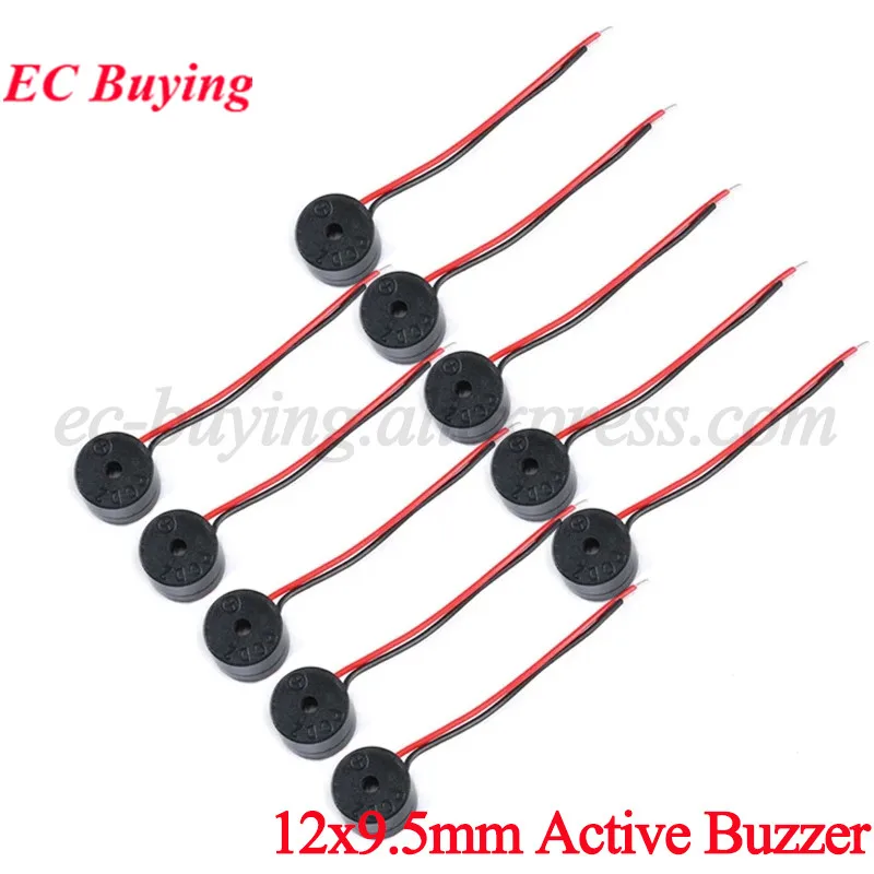 10pcs-1pc-Electromagnetic-Active-Buzzer-12V-12-9-5MM-Speaker-Aarm ...