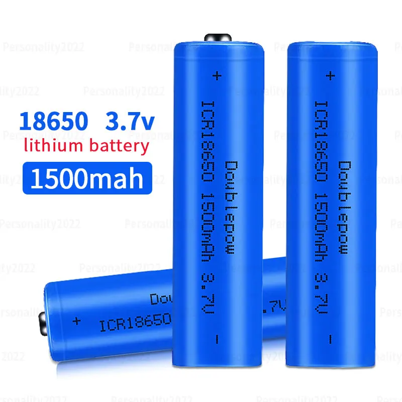 18650-1500mAh-3-7V-Lithium-Battery-Icr18650-Rechargeable-Batteries-for ...