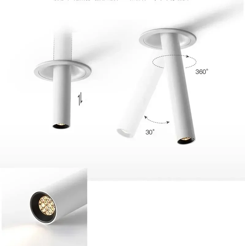 LED-Down-Lights-Ceiling-Light-3W-Lights-Anti-glare-Rotatable ...