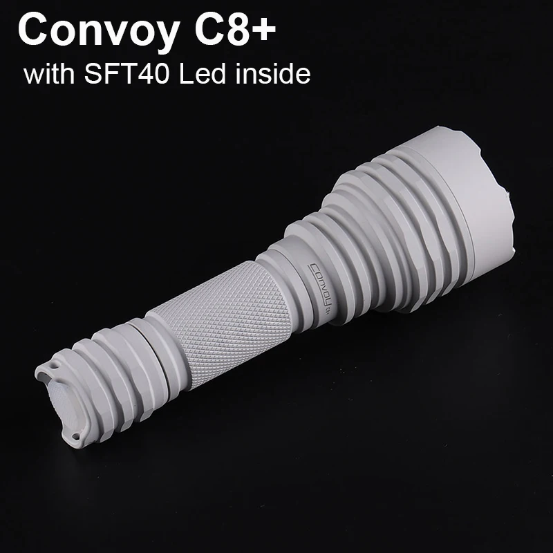 Convoy-Mao-C8-Plus-Flashlight-with-SFT40-Led-Portable-Flash-Torch-Light ...