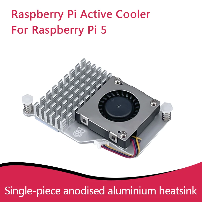 Official-Raspberry-Pi-Active-Cooler-Speed-Adjustable-Fan-Software ...