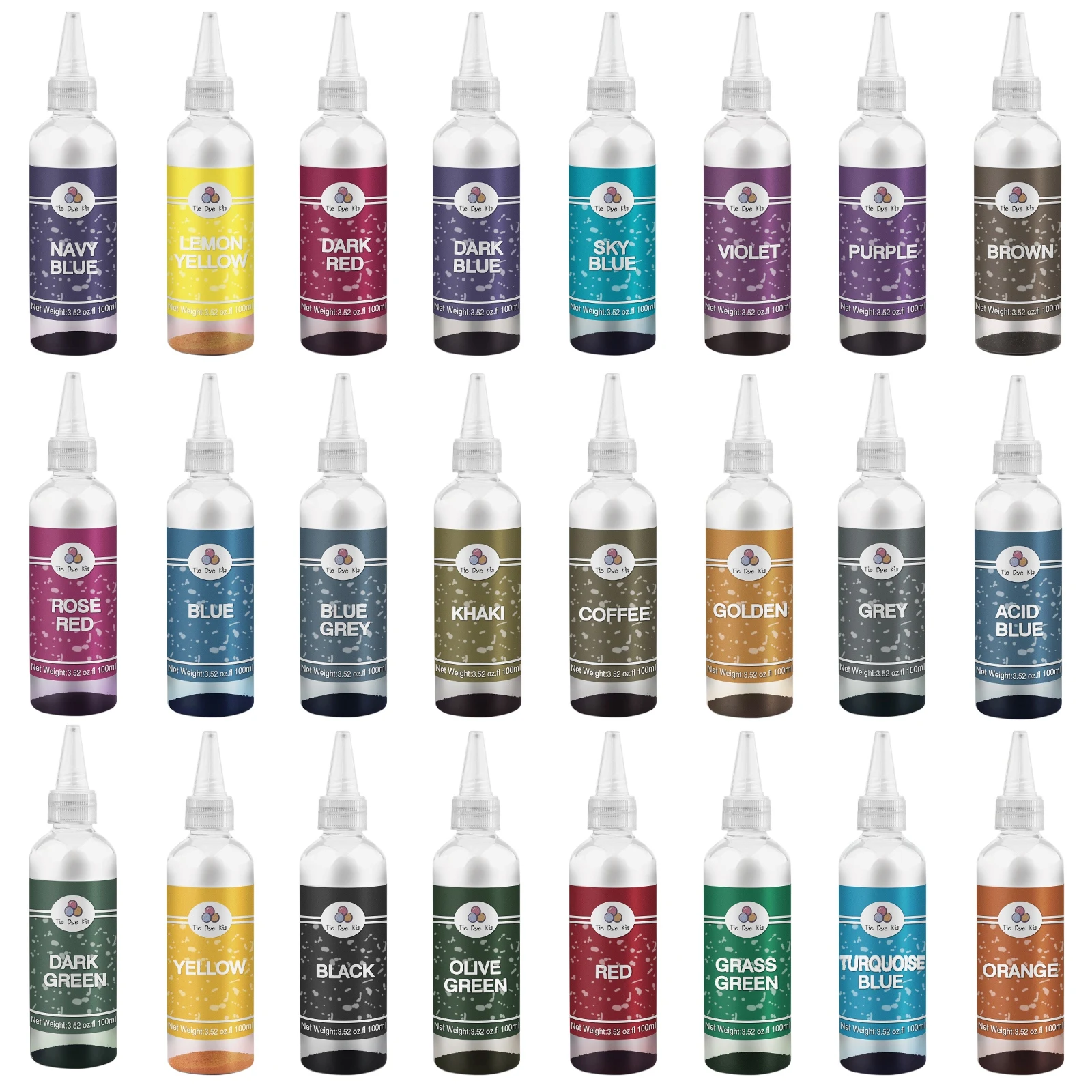 2g100ml-Dye-Fabric-Dyes-Textile-Dyeing-DIY-Garment-Tie-Dyeing-Cotton ...