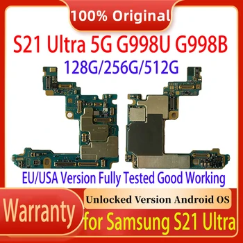 Original Motherboard for Samsung Galaxy S21 Ultra G998U G998B Unlocked ...