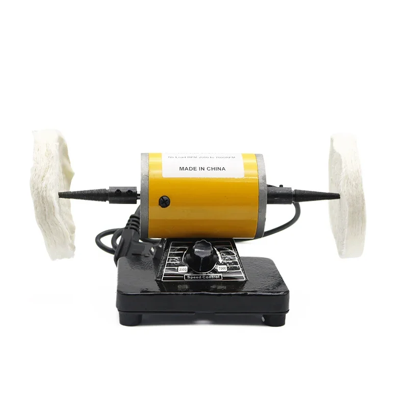 Portable Dental Lab Dentist Minitype Polishing Machine Lathe Mini Desk ...