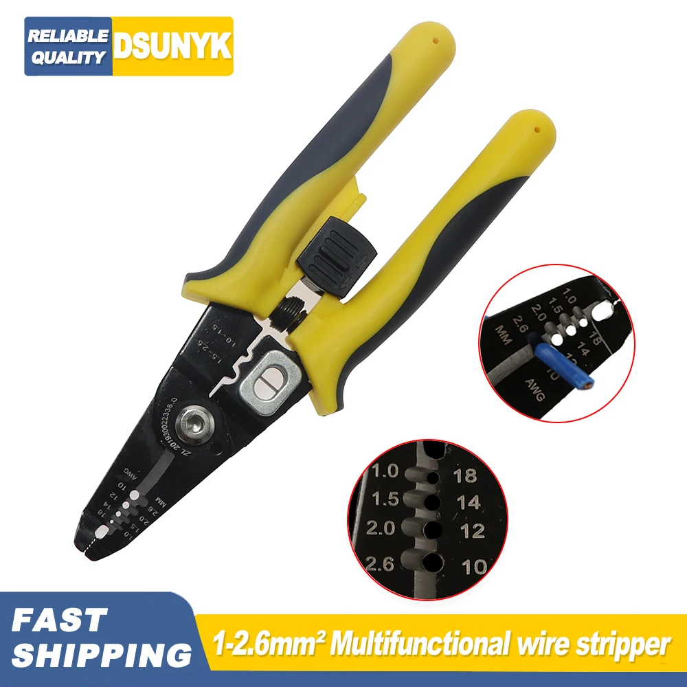 Wire-Stripper-Decrustation-Pliers-Multi-Tool-Ire-Stripper-Electric ...