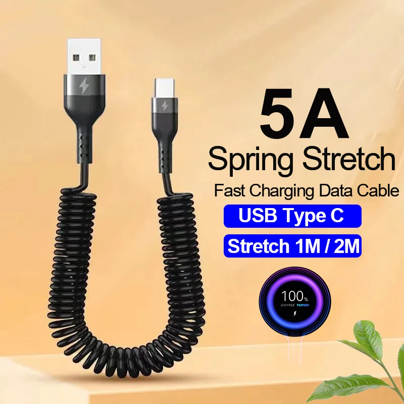 Cable-USB-tipo-C-de-carga-r-pida-para-coche-accesorio-de-tel-fono-66W ...