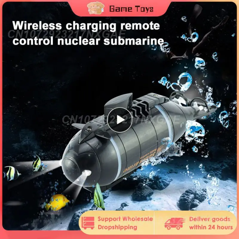 2-4G-Mini-RC-Submarine-Boat-Wireless-Remote-Control-6-Channel ...