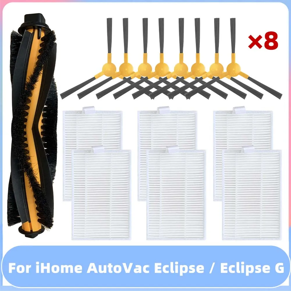 For iHome AutoVac Eclipse / Eclipse G Robotic Vacuums Main Spin Edge ...