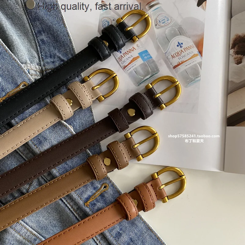 Belt-Retro-Series-Texture-Knock-Soft-Leather-Small-Belt-Five-Colors ...