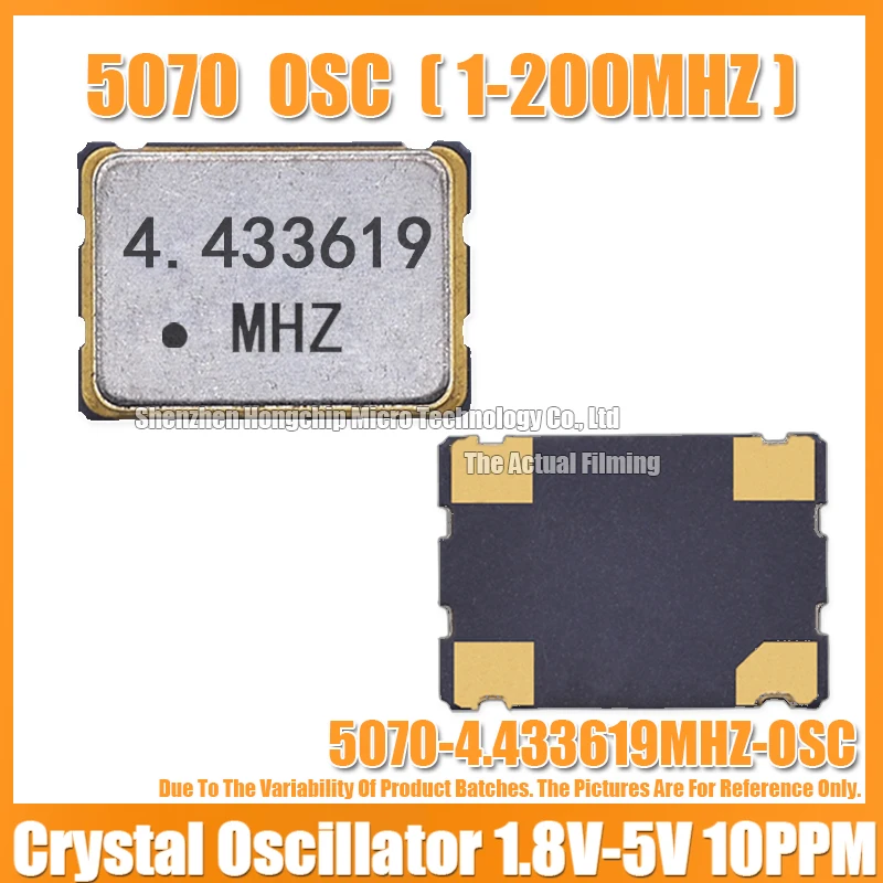 5PCS-5070-4-433619M-4-433619MHZ-Active-Crystal-Oscillator-SMD-4-OSC-5-0 ...