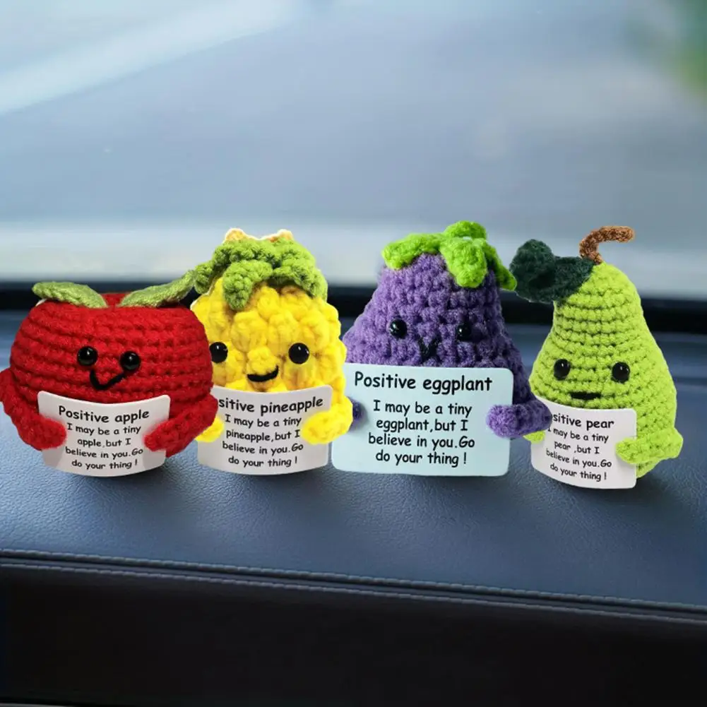 Stress-Relief-Toy-Adorable-Fruit-Soft-Wool-Knitting-Toys-Vibrant-Color ...
