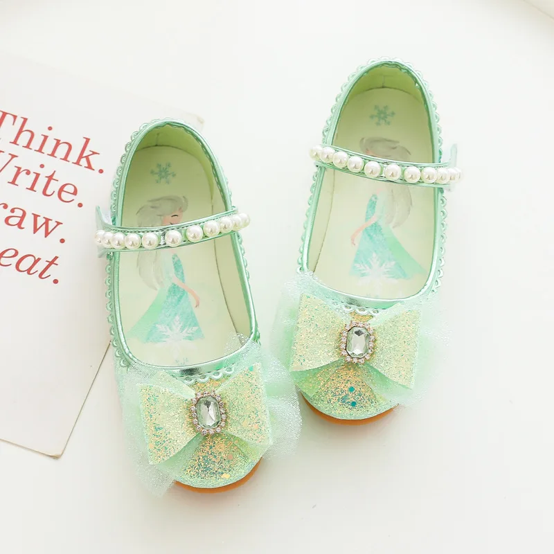 Girls Mint Green Flats