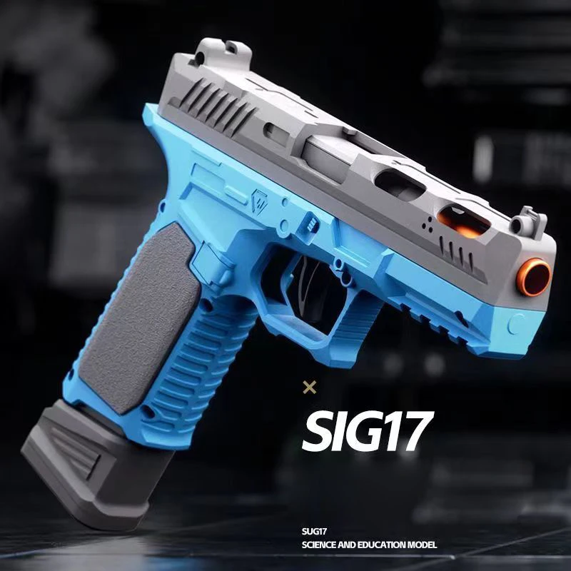 Shell-Throwing-SIG17-Pistol-Continuous-Firing-Blowback-Soft-Bullet-Gun ...