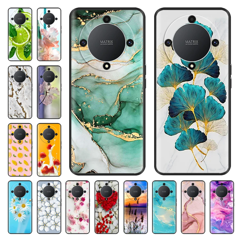 For Honor Magic5 Lite Case 2023 Silicone Back Cover TPU Phone Cases for ...
