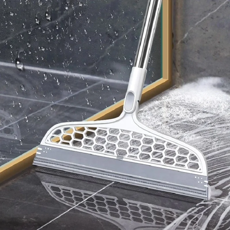 Joybos-Silicone-Magic-Broom-Scrape-Bathroom-Scraper-Hair-Dust-Clean ...