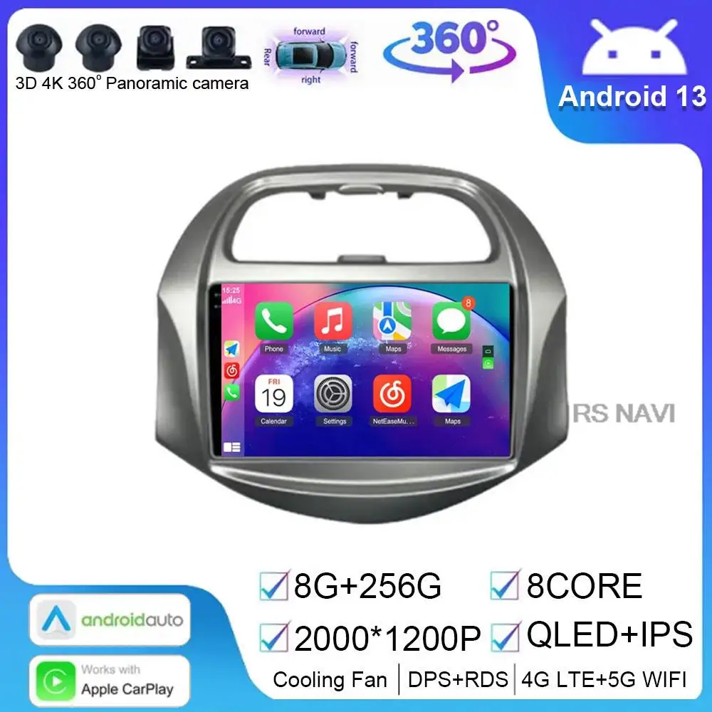 Android-14-For-Chevrolet-SPARK-BEAT-2018-2019-Car-Radio-Stereo-Car ...