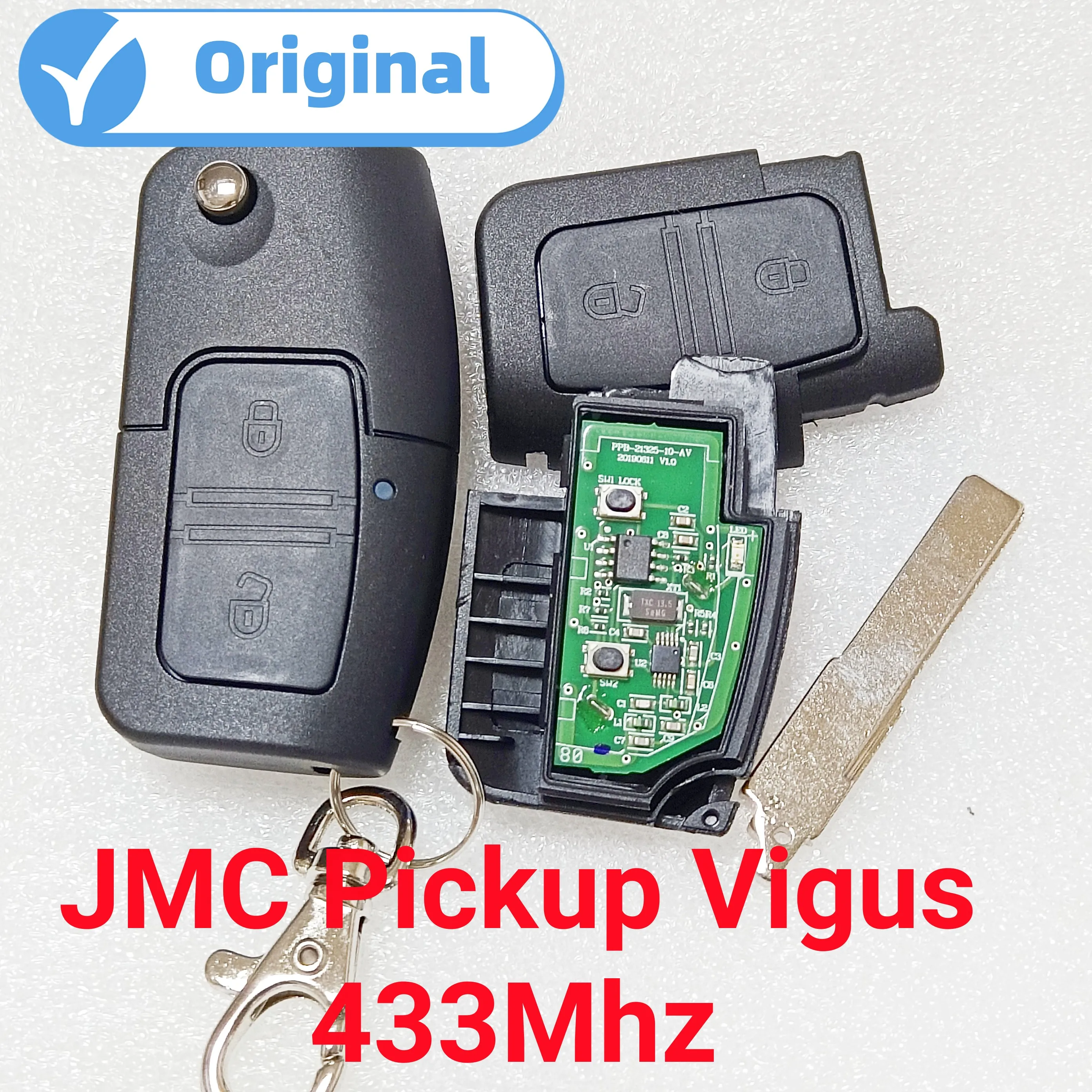 Llave remota genuina OEM para pastilla JMC Vigus JMD Tiger 433Mhz sin ...