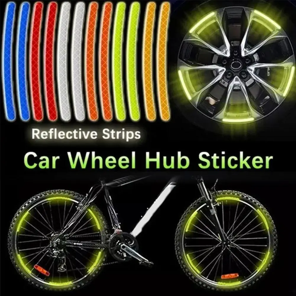 bike-Tire-Rim-Reflective-Sticker-Night-Safety-Warning-Stickers-bicycle ...